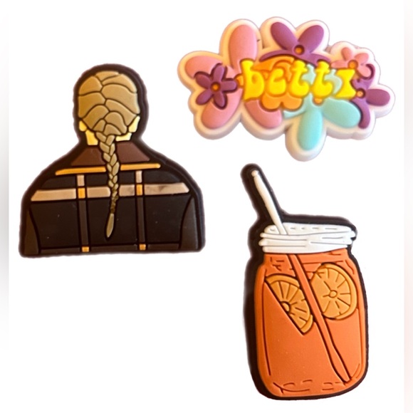 Accessories | 3pc Taylor Swift Folklore Croc Snaps | Poshmark